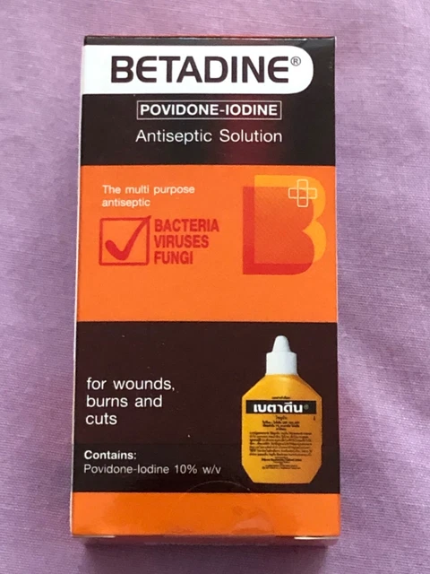 30ML BETADINE ANTISEPTIC POVIDONE IODINE SOLUTION FOR WOUNDS, BURNS ...