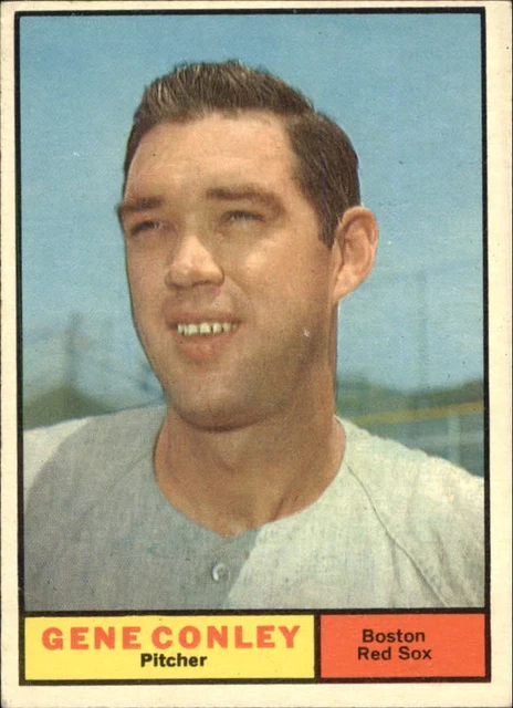 CARTE DE BASEBALL 1961 Topps #193 Gene Conley - EXCELLENT ÉTAT-EX EUR 2 ...