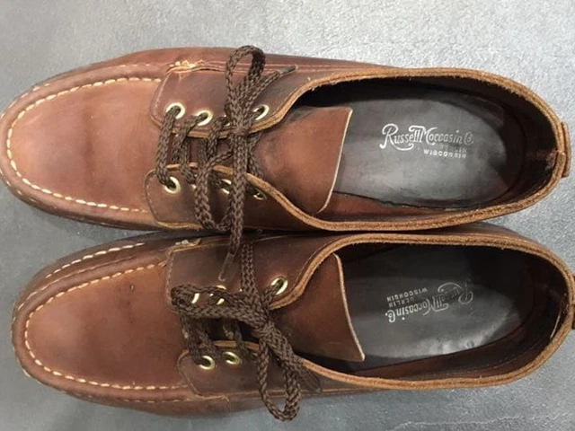 RUSSELL MOCCASIN BOOTS £426.53 - PicClick UK