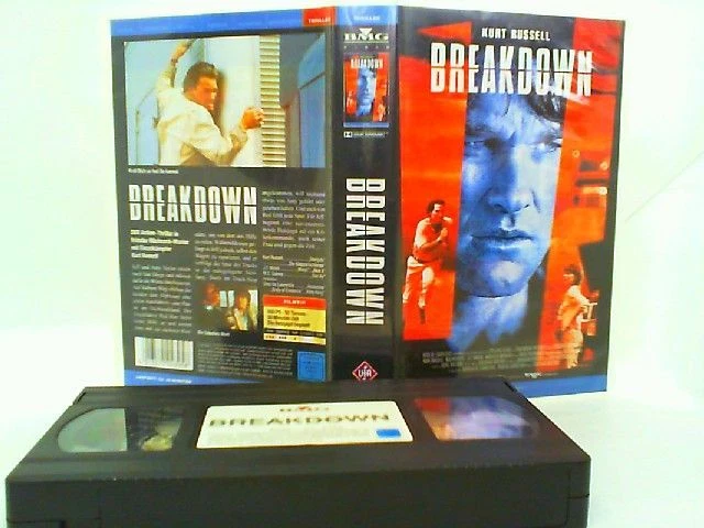 BREAKDOWN [VHS] KURT, Russell, T. Walsh J. und Quinlan Kathleen: EUR 4 ...