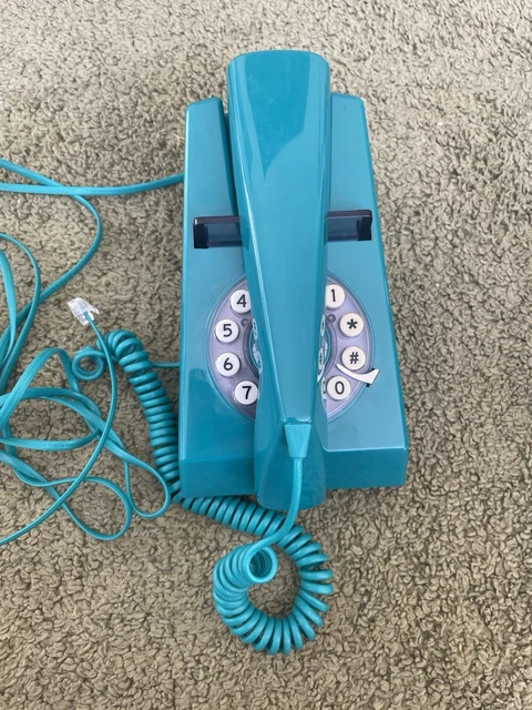 RETRO STYLE TRIMLINE Trim Phone Green Pushbutton £7.55 - PicClick UK