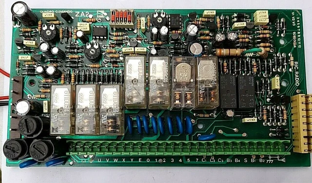 SCHEDA ELETTRONICA Came Za2 Centralina Quadro Comando Cancello 2 Ante ...