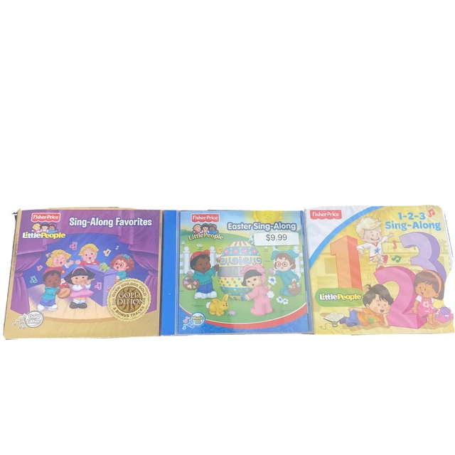 FISHER PRICE LITTLE People ABC Sing-Along Songs Gold Edition 123 Sing ...