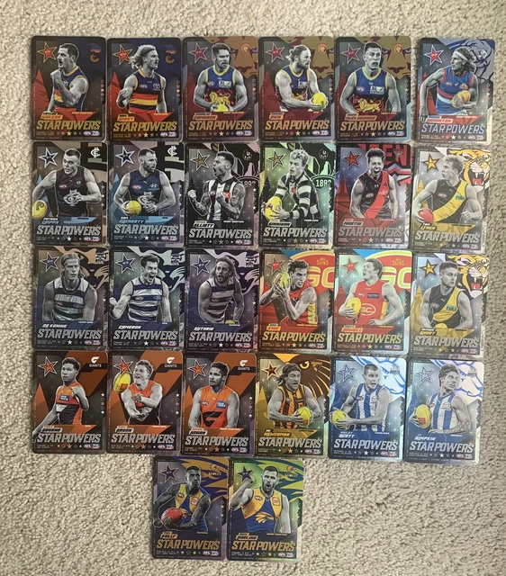 2023 AFL TEAMCOACH Star Powers Trading Cards Mixed Lot of 26 $12.95 ...
