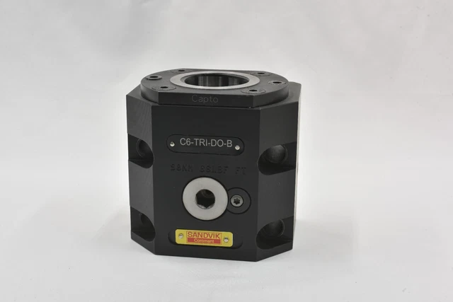 SANDVIK CAPTO C6, Turret Block, Lathe, Bolt On Turret, Right Handed ...