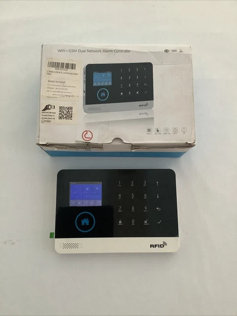 WIRELESS WIFI GSM Dual Network Smart House Alarm System Controller PIR ...