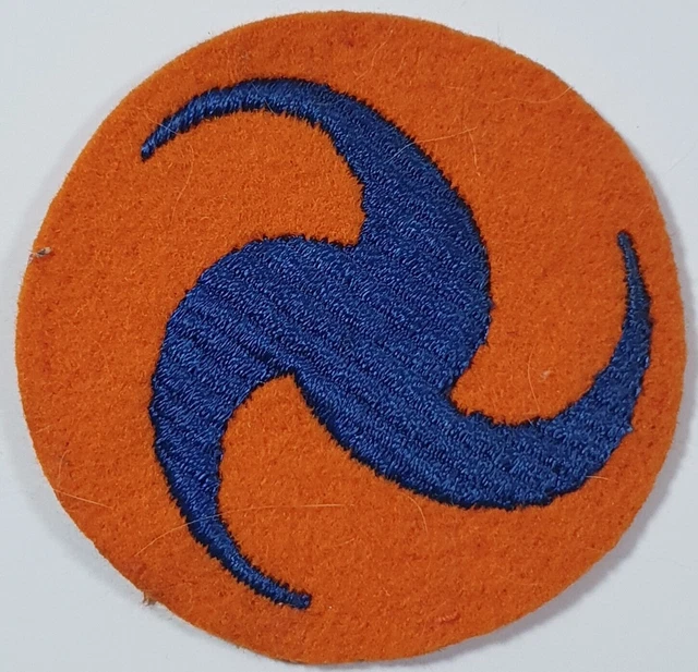 U.S WW2 USAAF AAC Air Corps Headquarters HQ Pinwheel Felt Patch Badge ...