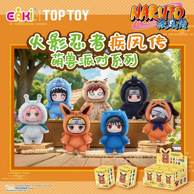 TOP TOY NARUTO Beast Party Plush Keychains Gift Confirmed Blind Box Authentic EUR 41,15 ...