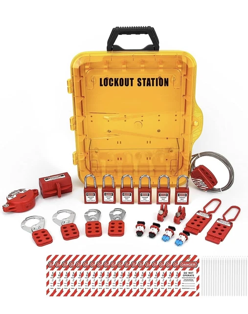Lockout Tagout Kit 3d Model