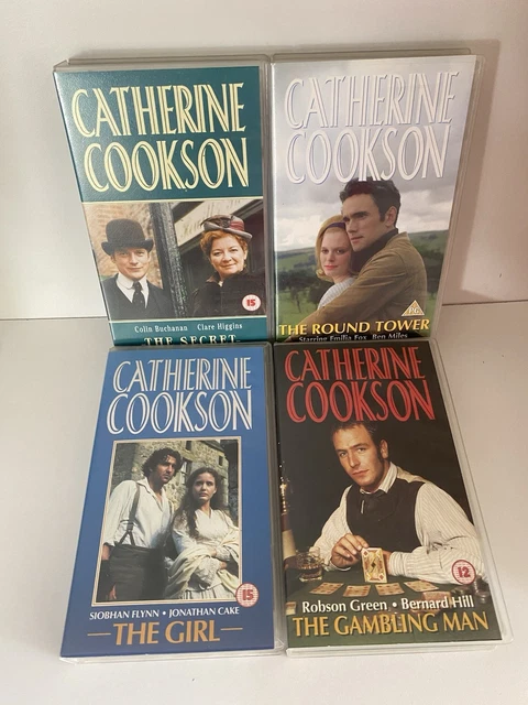 CATHERINE COOKSON VHS Video Tape Bundle X4 Secret Girl Round Tower ...