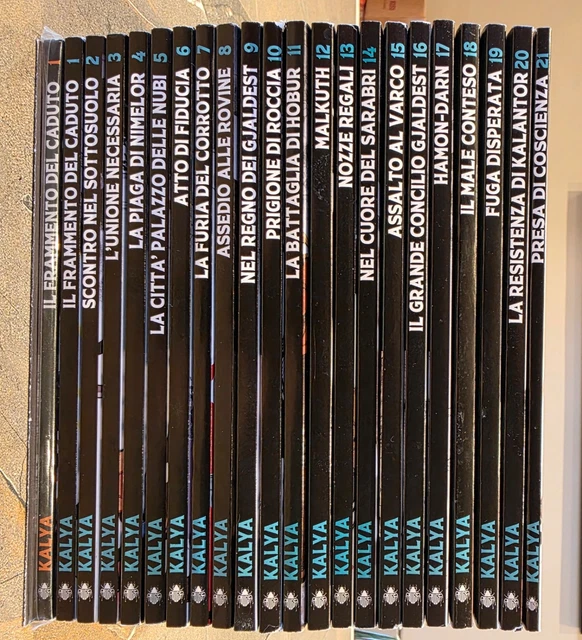 KALYA SEQUENZA COMPLETA 1/21 + Variant n. 1 - Bugs Comics - AFFARE ...