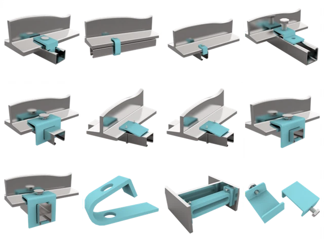 GALVANISED UNISTRUT GIRDER & Beam Clamps Channel Brackets EUR 1,88 ...