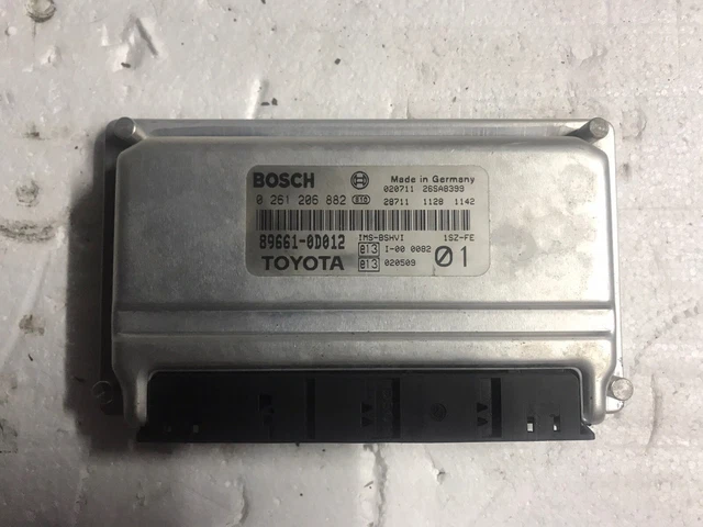 TOYOTA YARIS MK1 ENGINE ECU COMPLETE £30.00 - PicClick UK