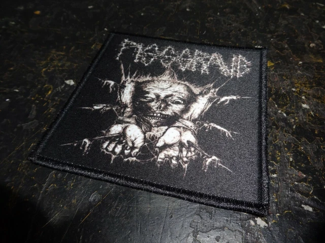 PATCH AUFNÄHER KUTTE Battle Jacket Black Death Heavy Thrash Speed Dsbm ...