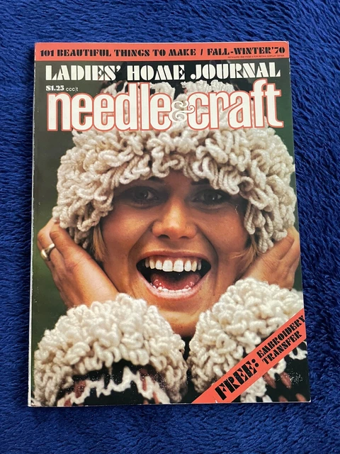 LADIES HOME JOURNAL Magazine Fall/winter 1970 Needle & Craft £2.27 ...