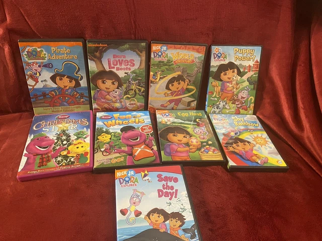 DORA THE EXPLORER Nick Jr (7) And Barney (2) Total Of 9 DVDs EUR 19,70 ...