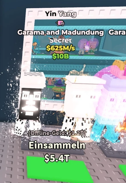 YIN YANG GARAMA 625M Steal a Brainrot Secret Super selten in Yin Yang ...