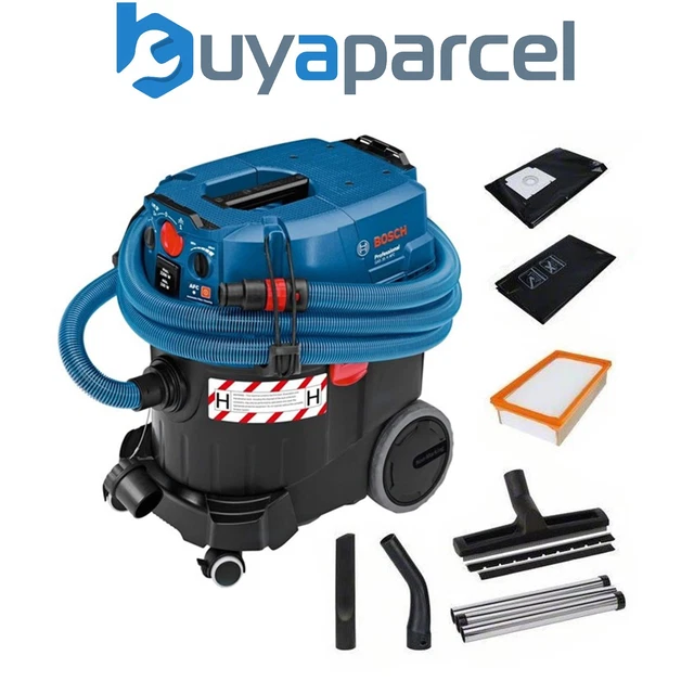 BOSCH GAS 35 H AFC 240v 35L Wet & Dry Dust Extractor Vacuum H Class ...
