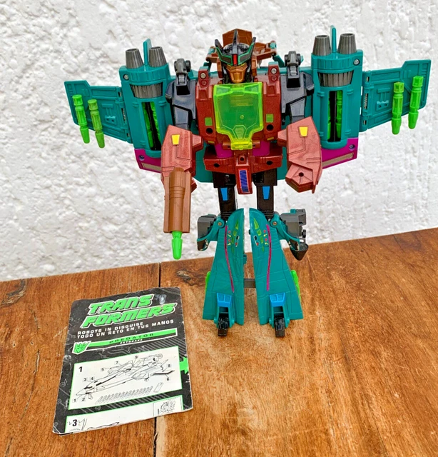HASBRO TRANSFORMERS FIGURA G1 G2 / SKYQUAKE PREDATOR / 1992 ...