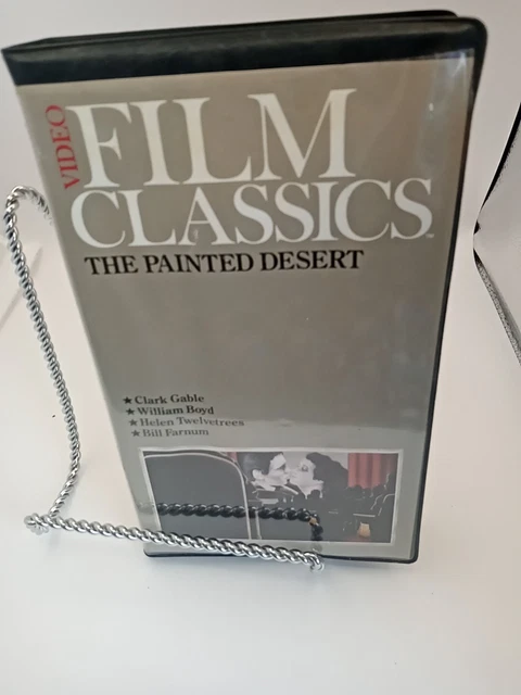 VHS FILM CLASSICS The Painted Desert (Clark Gable,Helen Twelvetrees ...