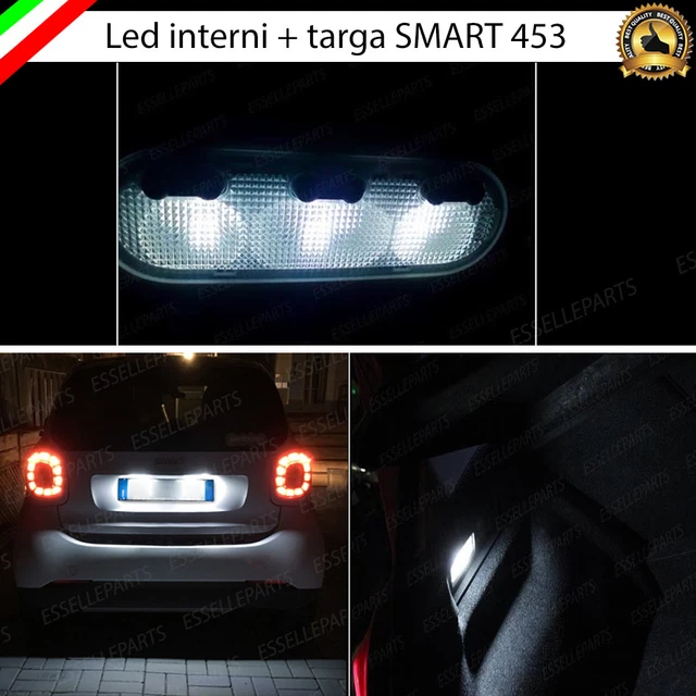 KIT FULL LED Interni Completo Smart Fortwo Forfour 453 6000K Canbus ...