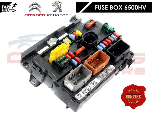 GENUINE CITROEN PEUGEOT Engine Fuse Box (Bsm) Fits C3 ,C3 Picasso ...