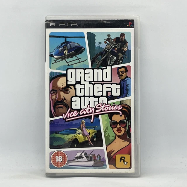 GRAND THEFT AUTO Vice City Stories GTA Sony PlayStation PSP Portable ...