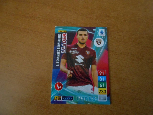 FIGURINA CARDS ADRENALYN 2022-2023 - Torino - Buongiorno - Leader EUR 1 ...