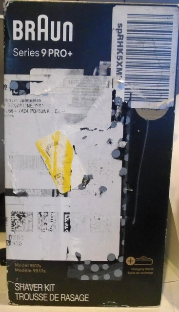 BRAUN SERIES 9 Pro plus 9517s Electric Shaver with Case Wet & Dry $194. ...