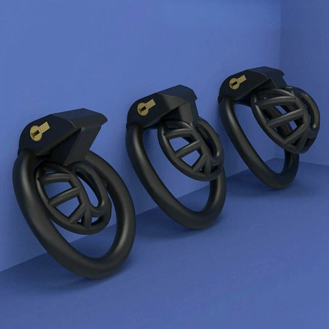 MALE COBRA CHASTITY Device Positive/Negative Super Small Chastity Cage ...