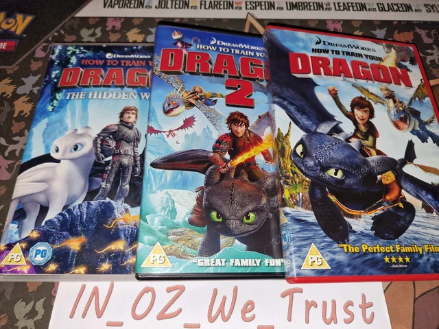 HOW TO TRAIN Your Dragon: 1-3-Movie Collection (DVD, 2019, 3-Disc Box ...