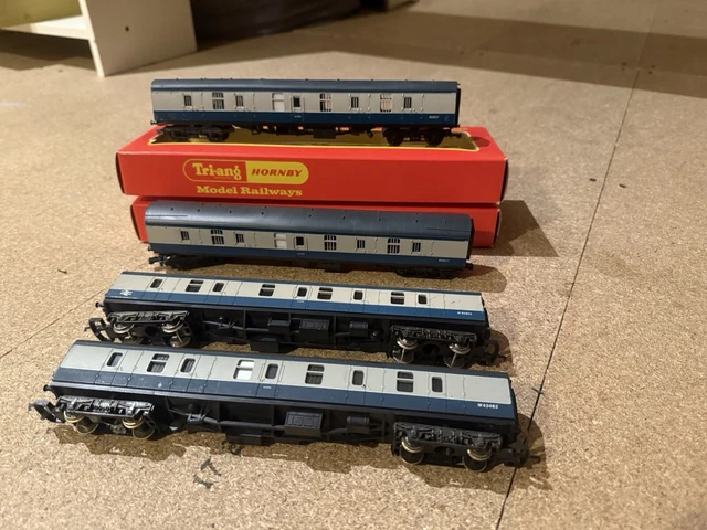 BRITISH RAIL MK1 Full Brake Rake of 4 £40.00 - PicClick UK