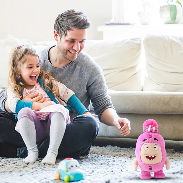 ODDBODS PLUSH STUFFED Toys 18CM Mini Figurines for Boys and Girls (Pink ...