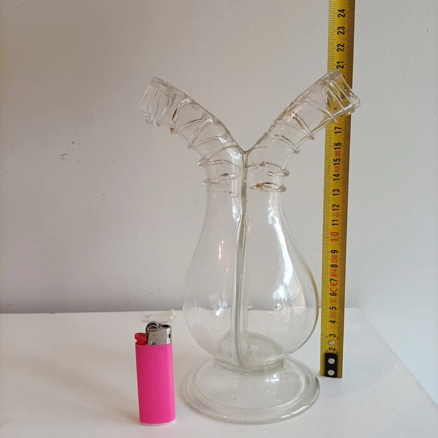 ANTICA ACETOLIERA IN Vetro Soffiato Di Altare Sv Olio Aceto EUR 39,90 ...