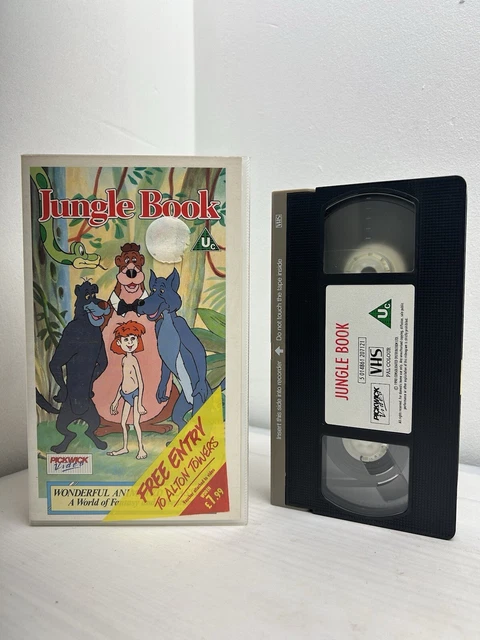 PICKWICK VIDEO JUNGLE Book VHS Video, 1990, Vintage, INCLUDES ALTON ...