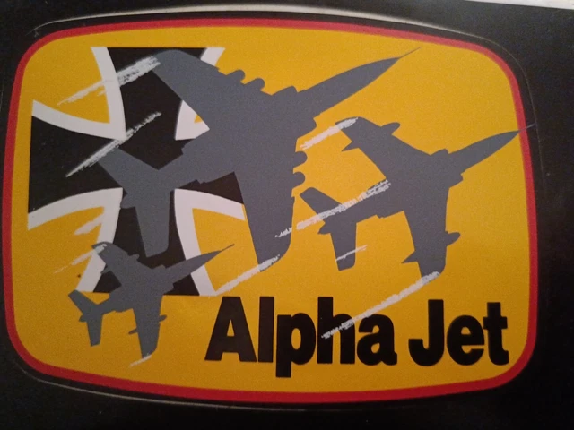 LUFTWAFFE GERMAN AIR Force Dornier Alpha Jet Sticker EUR 3,55 - PicClick DE