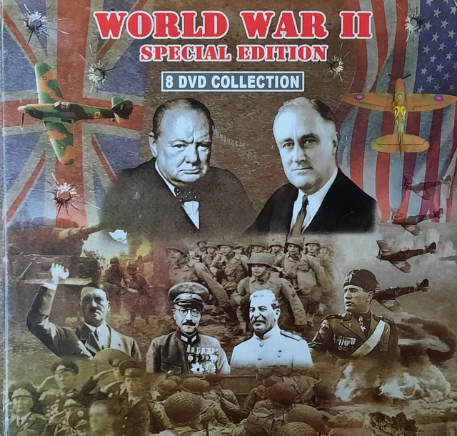 WORLD WAR II Special Edition 8XDVD Collection 7 Hour Documentary Series ...