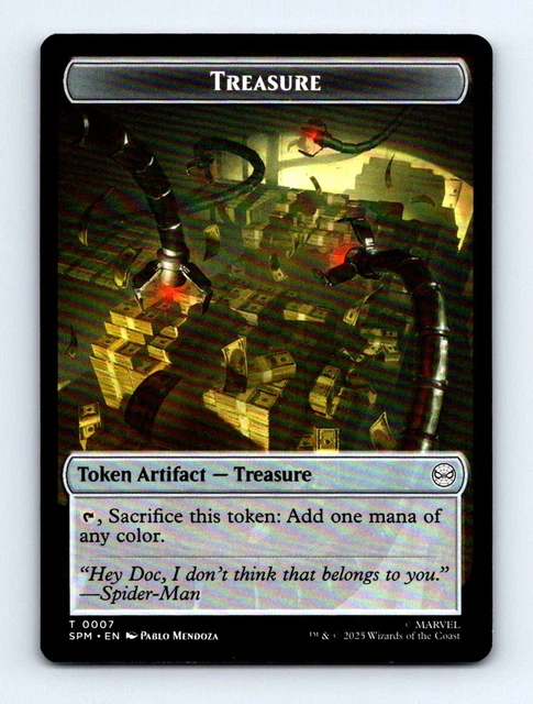 #3 / 7 2025 Marvel's Spider-Man Tokens * Spider / Treasure Token $1.63 ...
