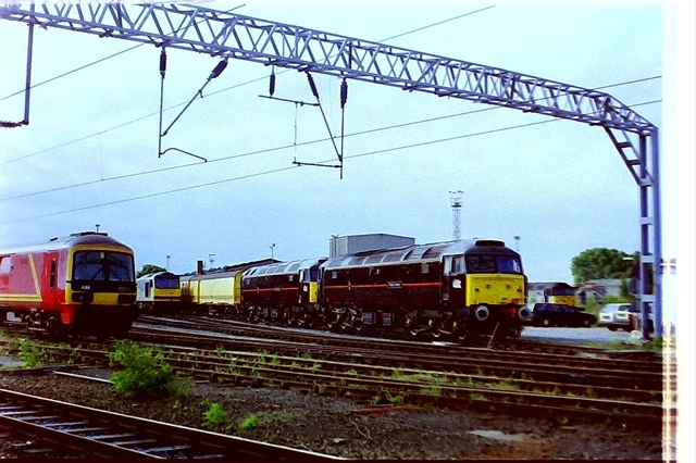 35MM RAILWAY COLOUR Negative Class 47 798 and 47 799 at Crewe £1.95 ...