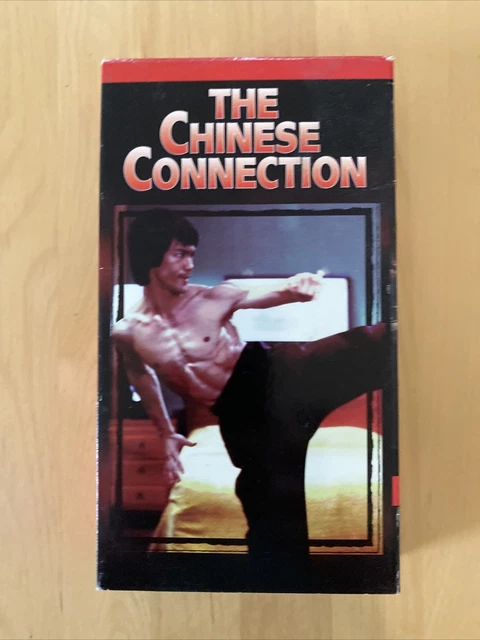 THE CHINESE CONNECTION VHS Martial Arts Movie 1997 Cover Art Bruce Lee ...