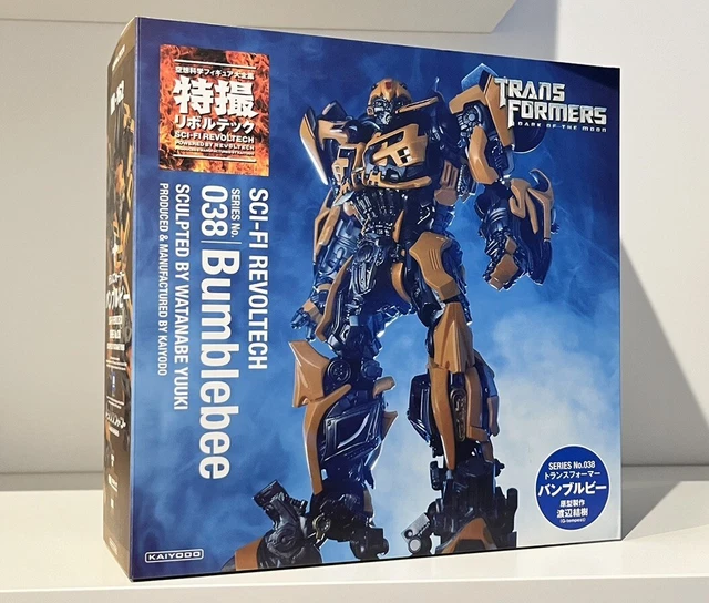 FIGURA TRANSFORMERS SCI-FI Revoltech N38 Bumblebee Dark Of The Moon By ...