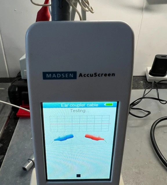 EAR COUPLER CABLE Probe Madsen AccuScreen Natus Audiometer Hearing ...
