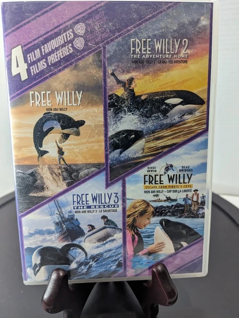 4 FILM FAVORITES: Free Willy 4 Movies DVD $5.00 - PicClick CA