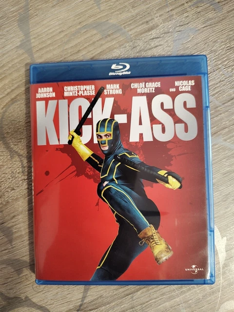 KICK-ASS (BLU-RAY) NICOLAS Cage, Chloë Grace Moretz, Mark Strong, Aaron ...