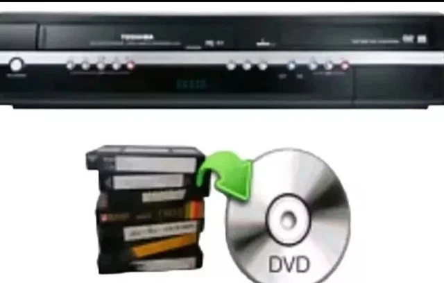TOSHIBA VHS DVD Recorder Copy VHS Tapes to DVD Remote & Set Up Guide DVR17KTB £139.99 - PicClick UK
