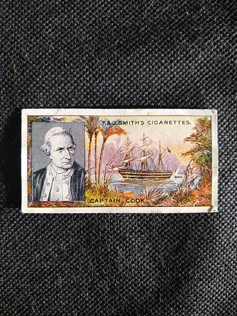 SMITH'S CIGARETTES - Famous Explorers - #50 Captain Cook - Glasgow ...