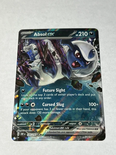 POKÉMON TCG ABSOL ex Sv03: Obsidian Flames 135/197 Holo Double Rare LP ...