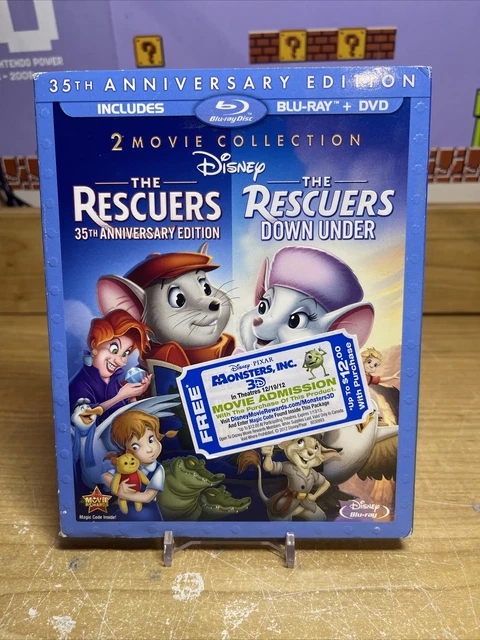 THE RESCUERS (2 Movie Collection / 35th Anniversary Edition) (Blu-ray ...