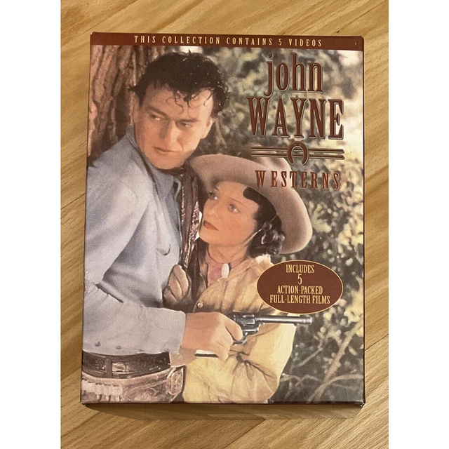 JOHN WAYNE - Westerns 5-Pack (VHS, 2000, 5-Tape Set) £5.56 - PicClick UK