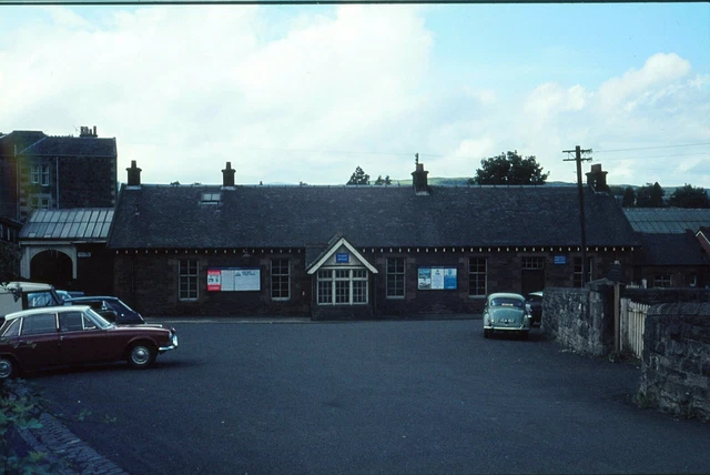ORIGINAL SLIDE KILMACOLM Station On 18/08/69 £3.20 - PicClick UK